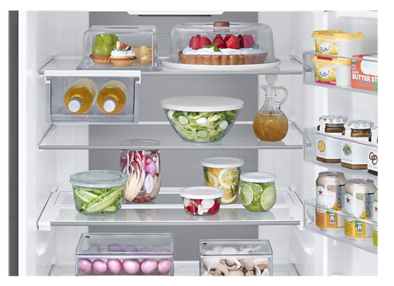 SAMSUNG RB53DG706AS9EF vrijstaande koel-/vriescombinatie - 203cm ...